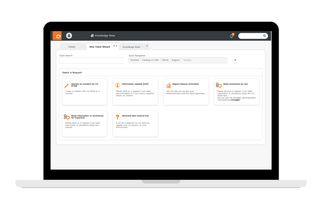 Request a demo | C2 ITSM